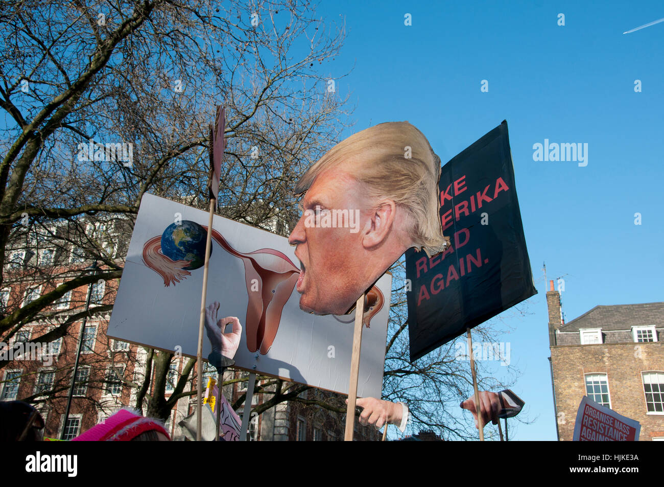 Trump head stick hi-res stock photography and images - Alamy