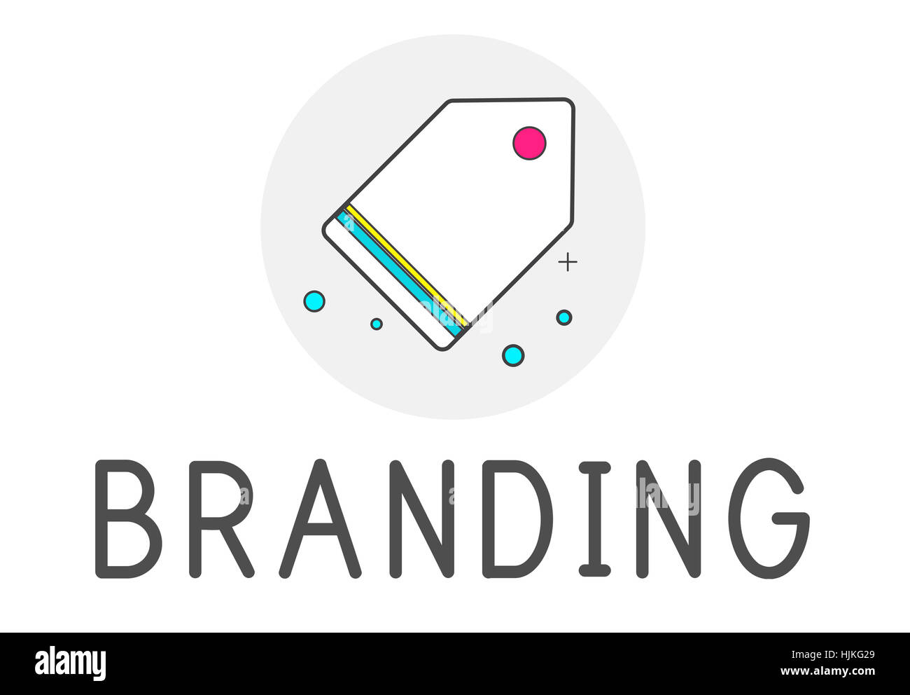 Branding Trademark Marketing Research Advertising Tag Concept Stock ...