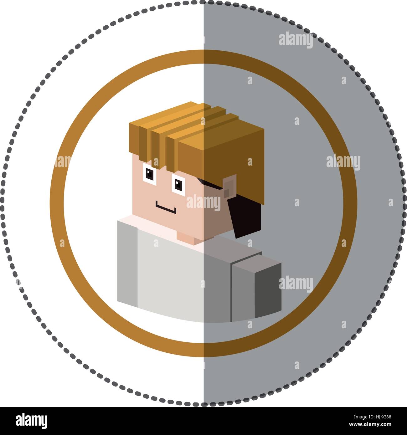 Lego man vector hi-res stock photography and images - Alamy