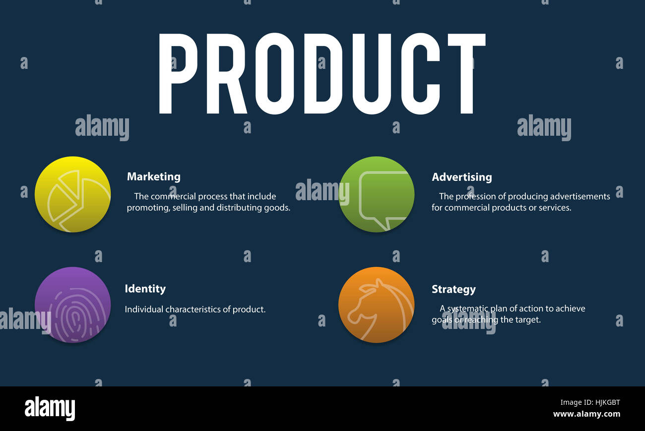 Business Product Promotion Design Concept Stock Photo - Alamy