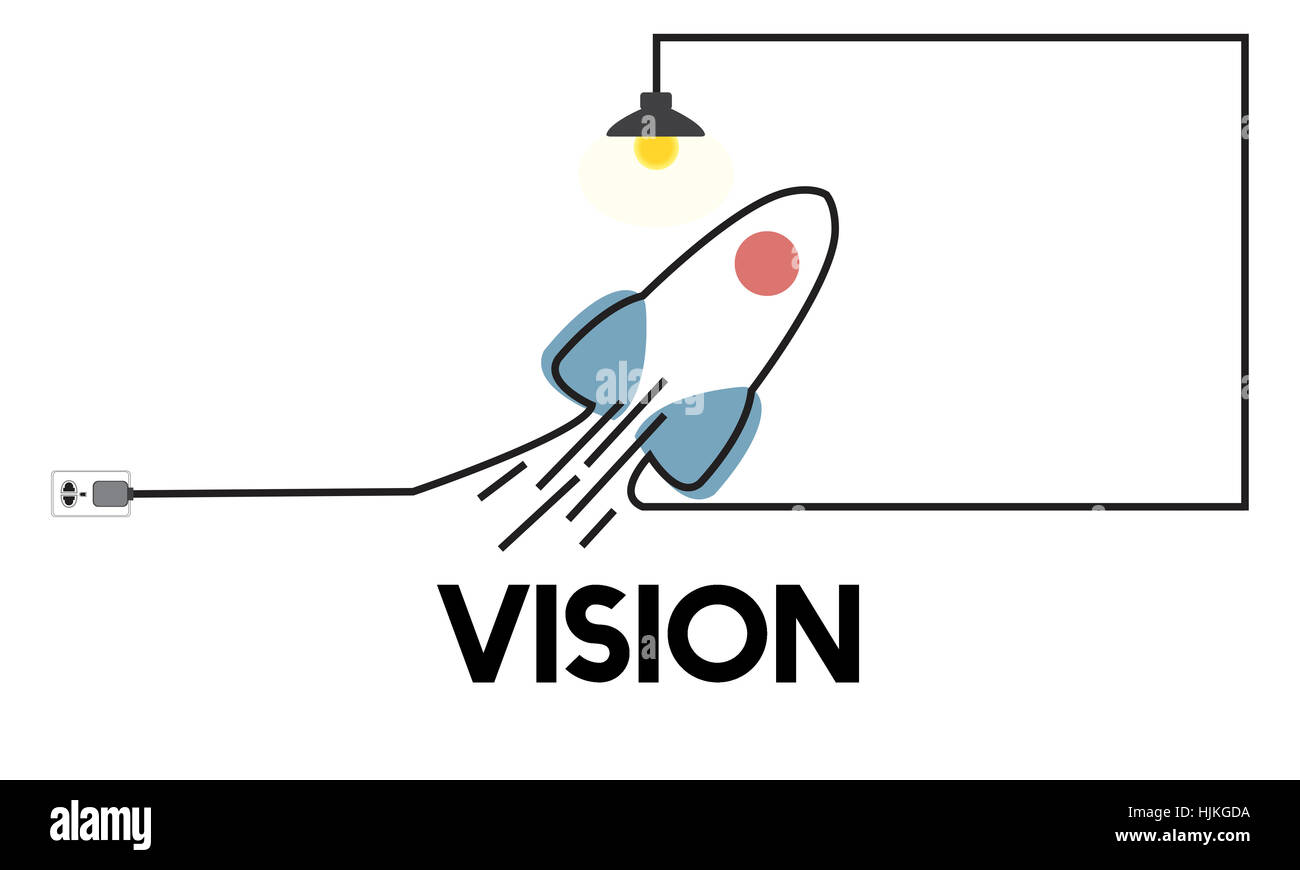 Vision Startup Plan New Business Entrepreneur Concept Stock Photo - Alamy