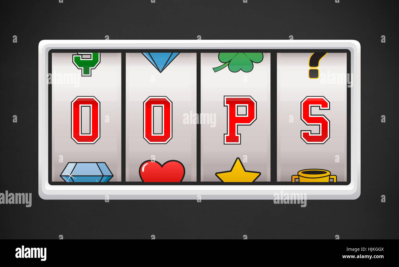 Oops Fail False Fault Mistake Regret Sign Sorry Concept Stock Photo - Alamy