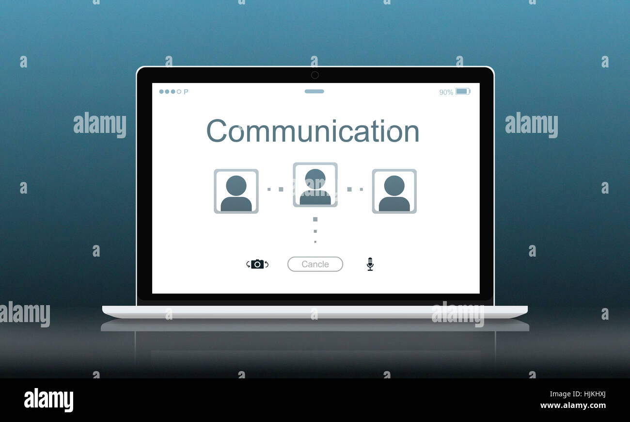Networking Partnership Communication Business Stock Photo - Alamy