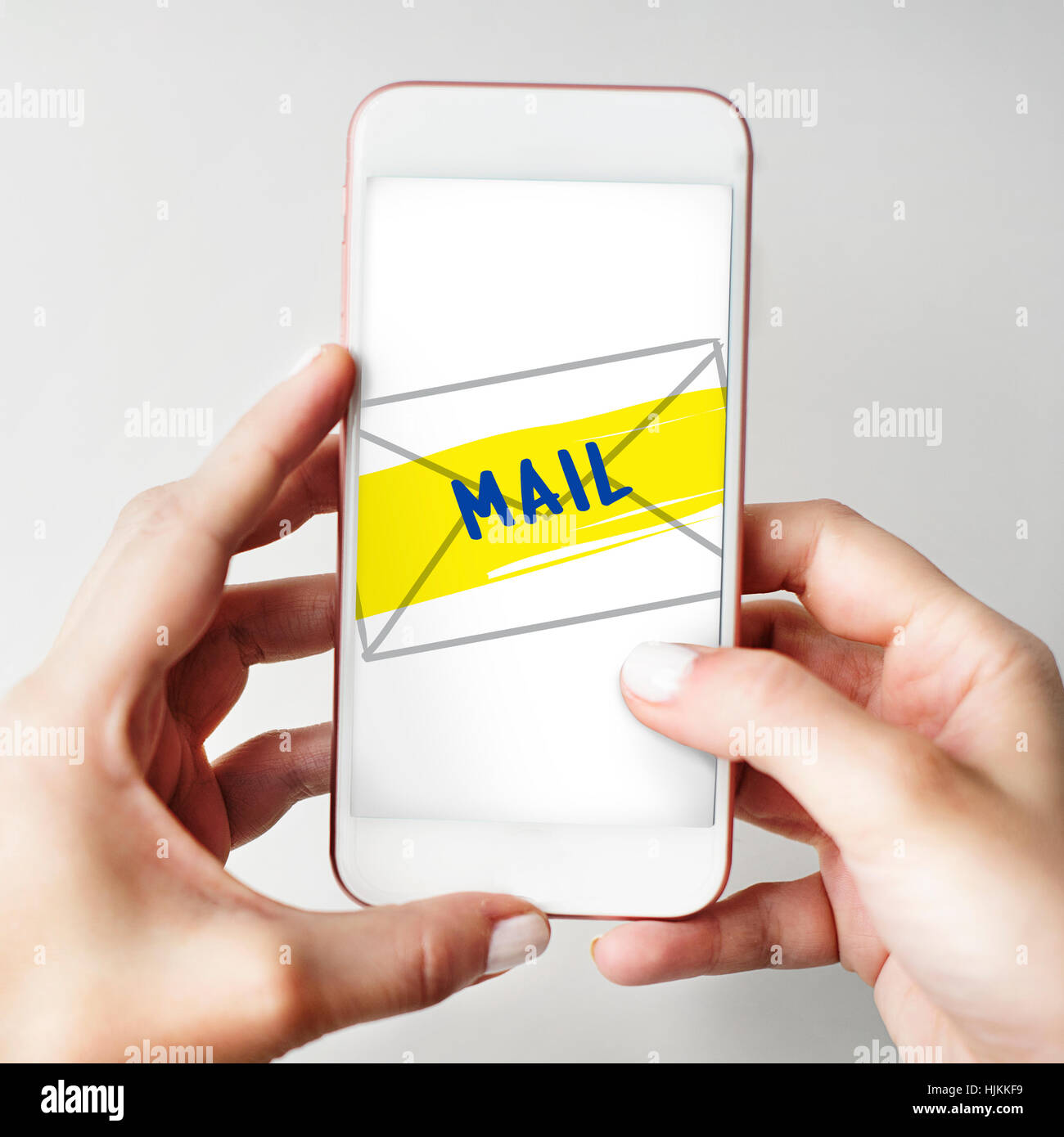 Mail Chat Communication Message Concept Stock Photo - Alamy