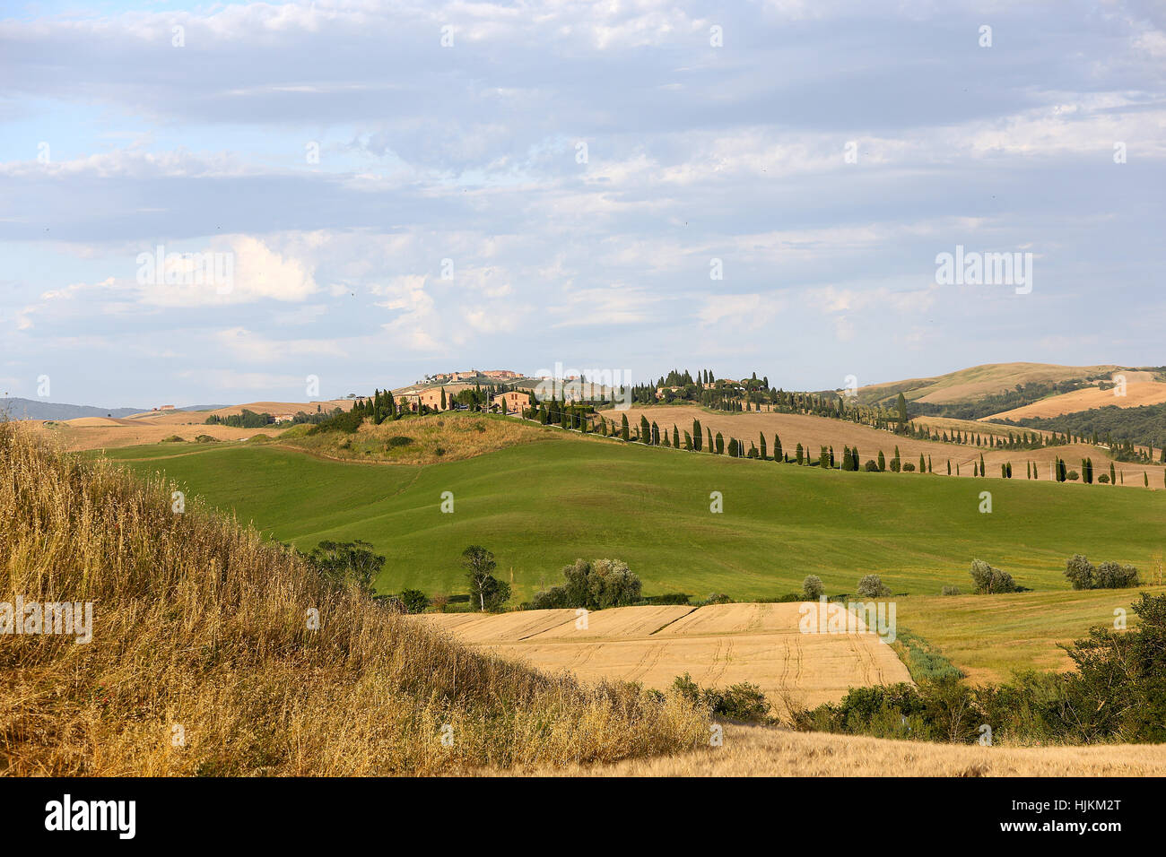 scenic landscapes of Crete Senesi, siena, tuscany, italy Stock Photo ...