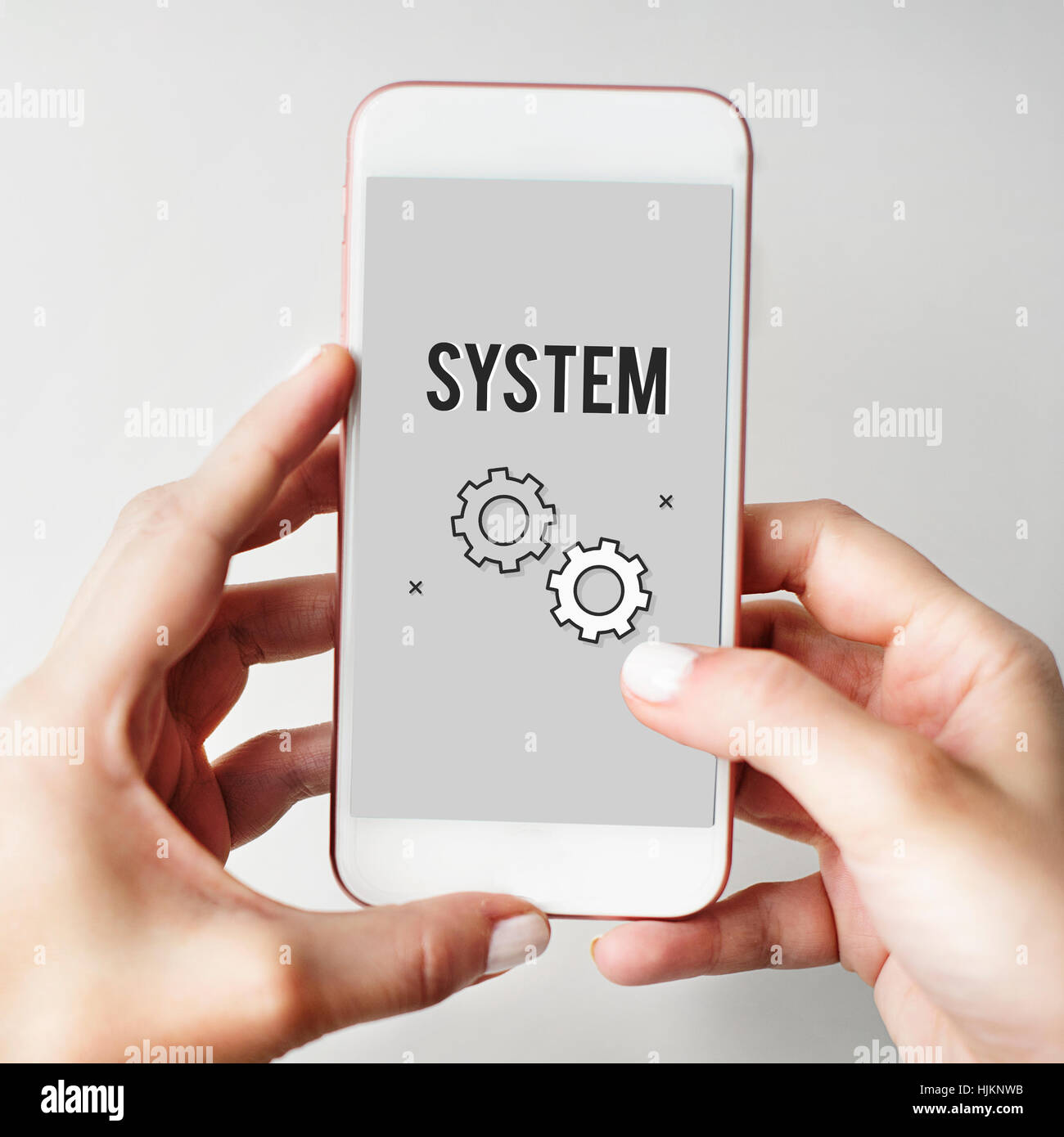 Configuration Setup System Concept Stock Photo - Alamy