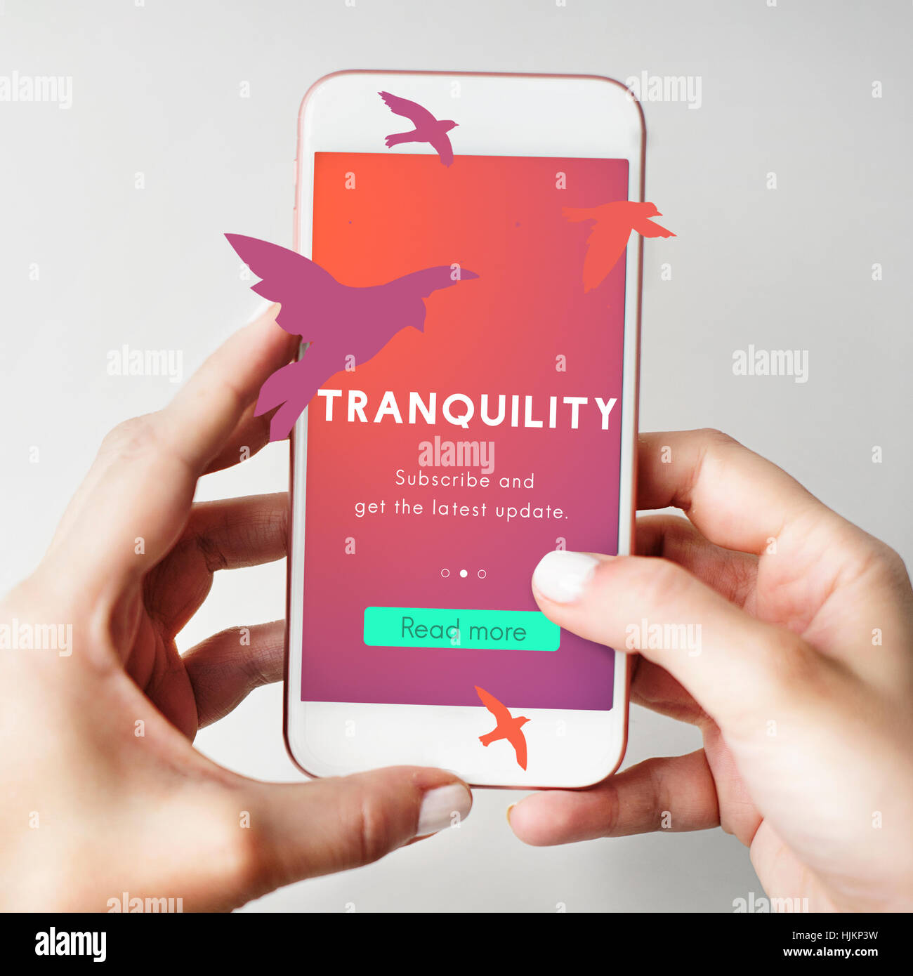 Relaxation Inspiration Peace Solitude Concept Stock Photo - Alamy