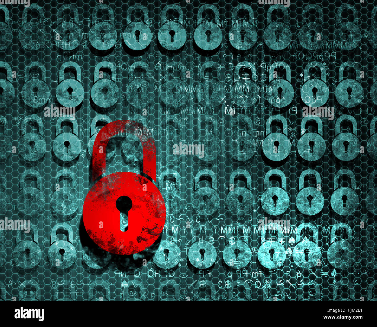 Security concept lock hi-res stock photography and images - Alamy