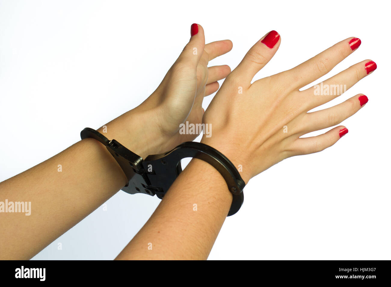 Hand cuff hi-res stock photography and images - Alamy