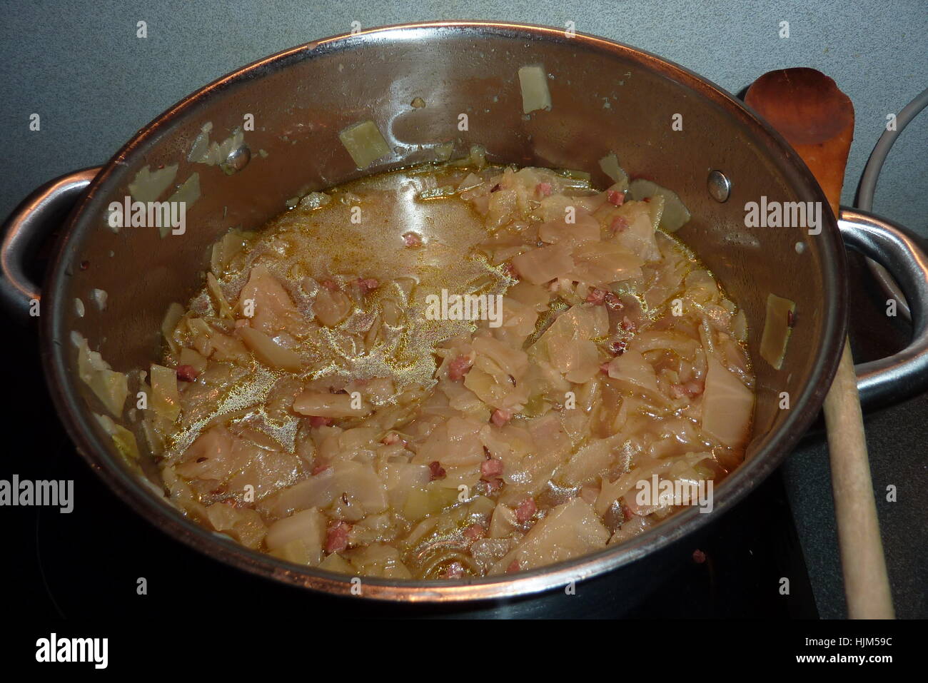 magic cabbage soup Stock Photo - Alamy