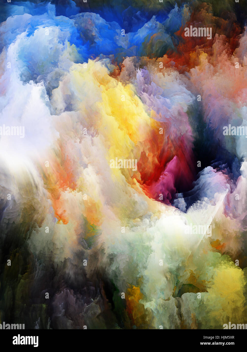 blue, colour, heaven, paradise, cloud, dream, fantasy, foam ...