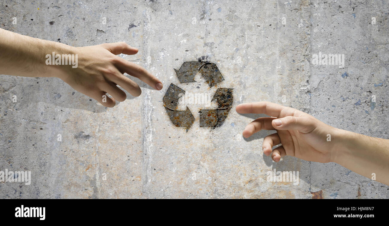 Human interaction to protect our planet ecology and environment hi-res ...