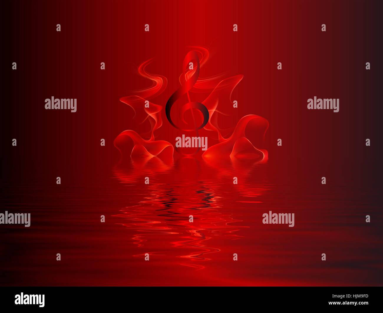 music, fire, conflagration, notes, tune, clef, pictogram, symbol ...