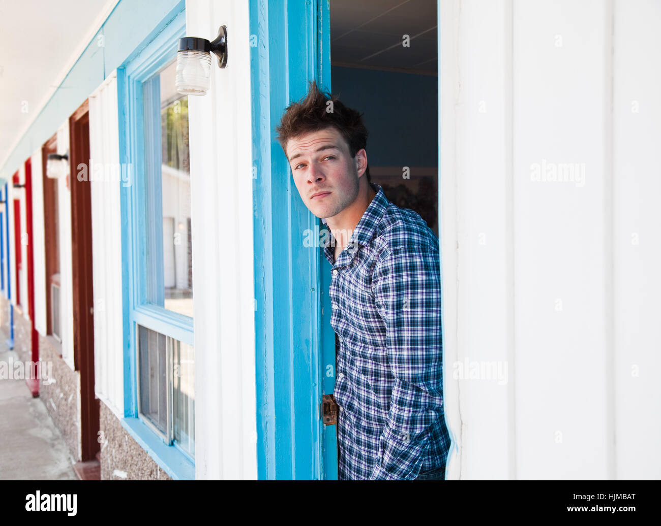 Guy house building travel city hi-res stock photography and images - Alamy