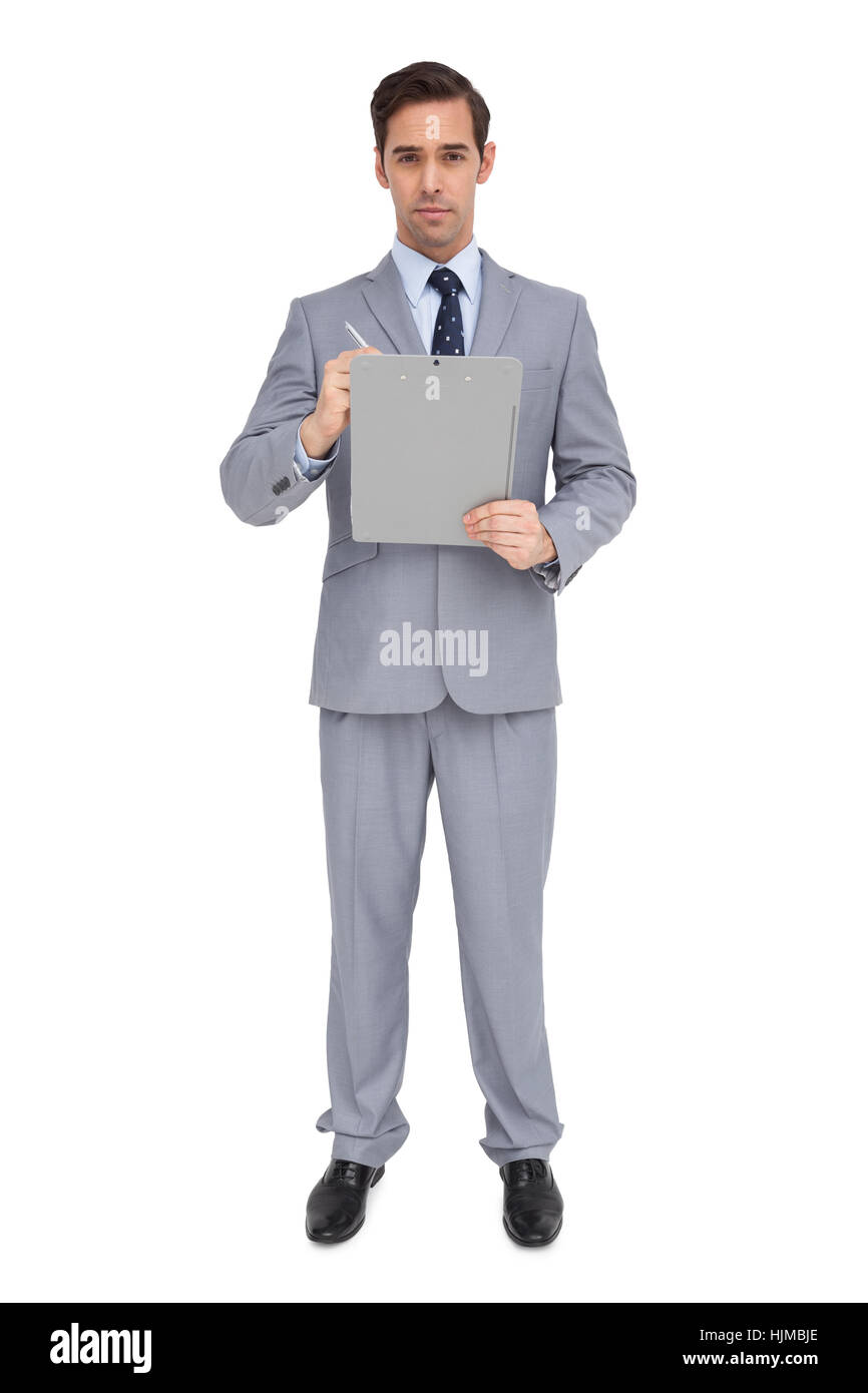 Using a clipboard Cut Out Stock Images & Pictures - Alamy