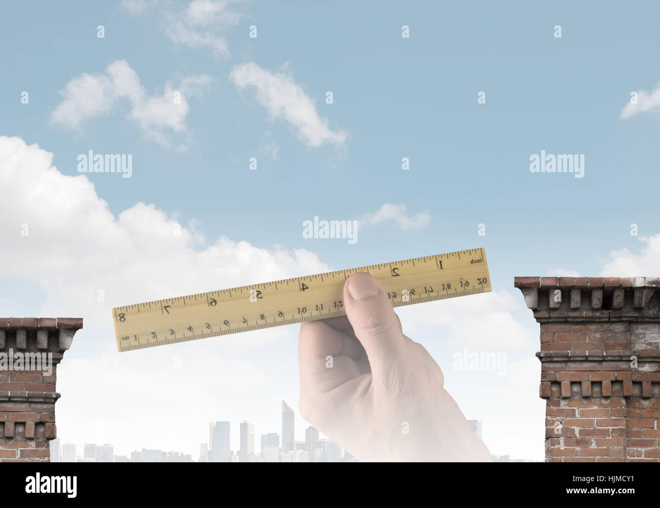 Gap measuring hi-res stock photography and images - Alamy