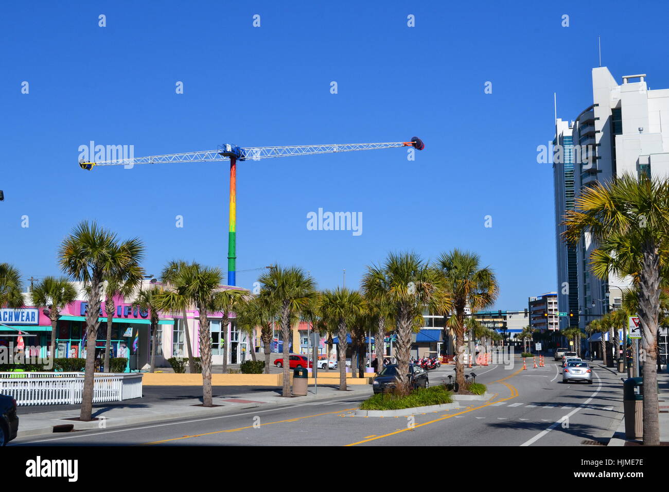 boardwalk at beach Stock Photo - Alamy