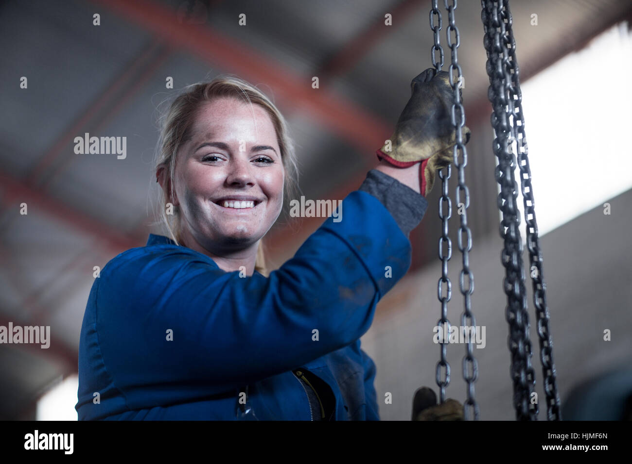 Self portrait with chain hi-res stock photography and images - Alamy