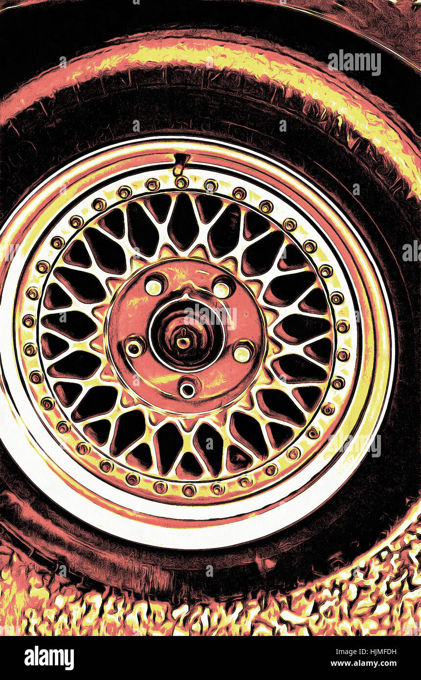 Alfa romeo 75 illustration hi-res stock photography and images - Alamy