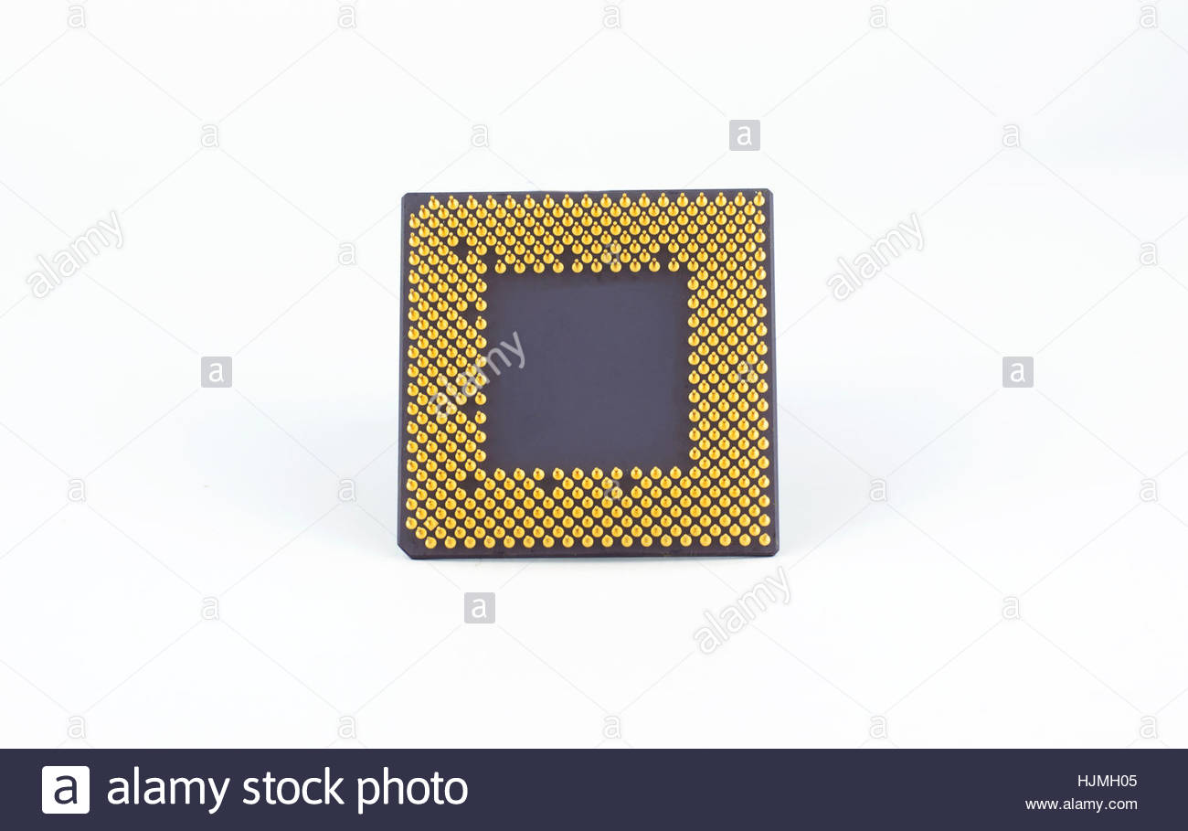 Cpu Processor Computer Microchip Stock Photos & Cpu Processor Computer ...
