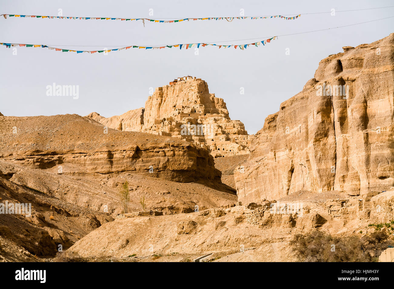 Ruins of Tsaparang, "lost city", Ancient Guge Kingdom in Tibet ...