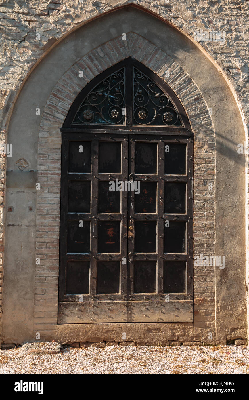 Castle Window in Gothic Architecture in Europe Stock Photo - Alamy