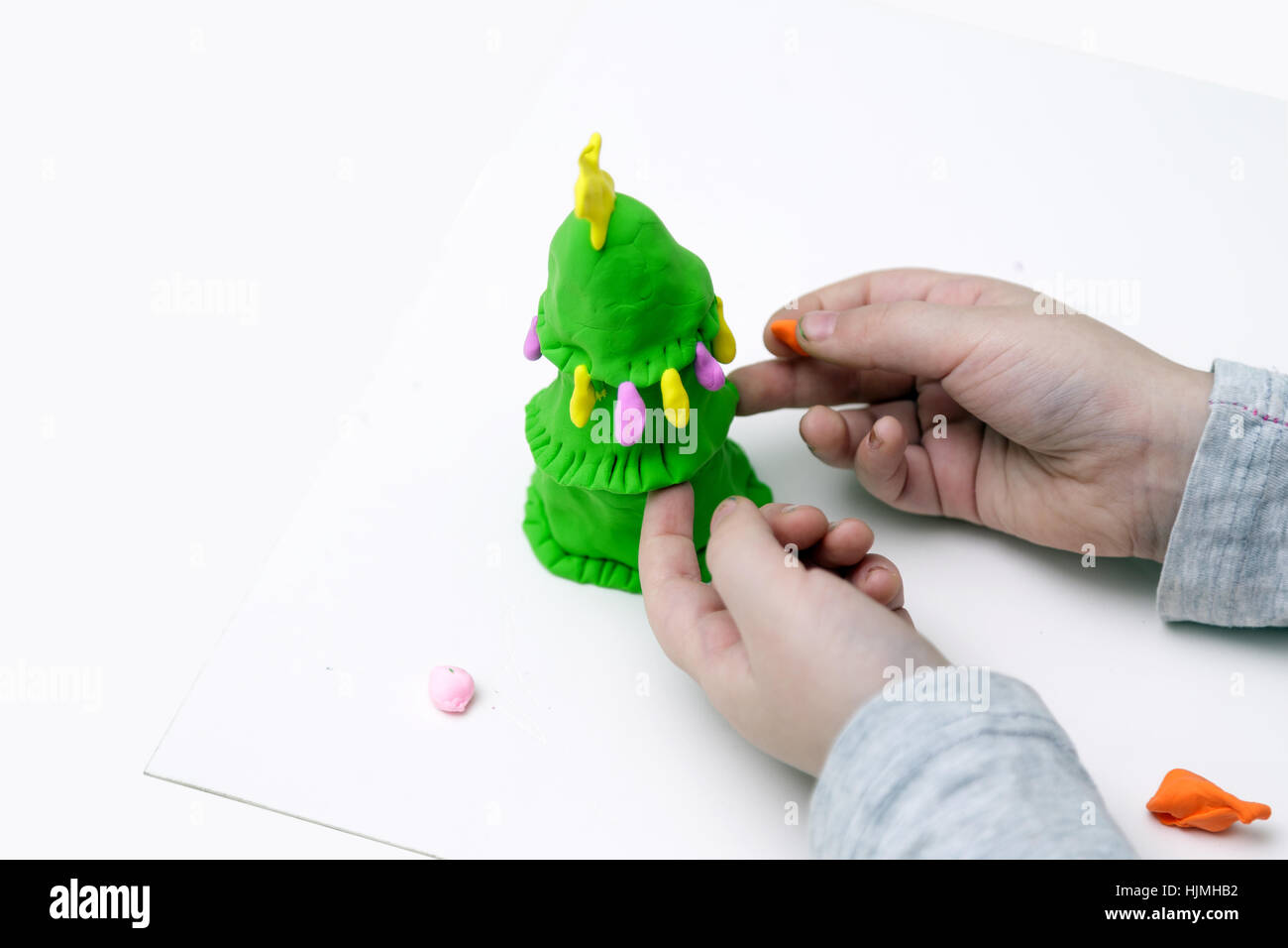 Tree from plasticine hi-res stock photography and images - Alamy