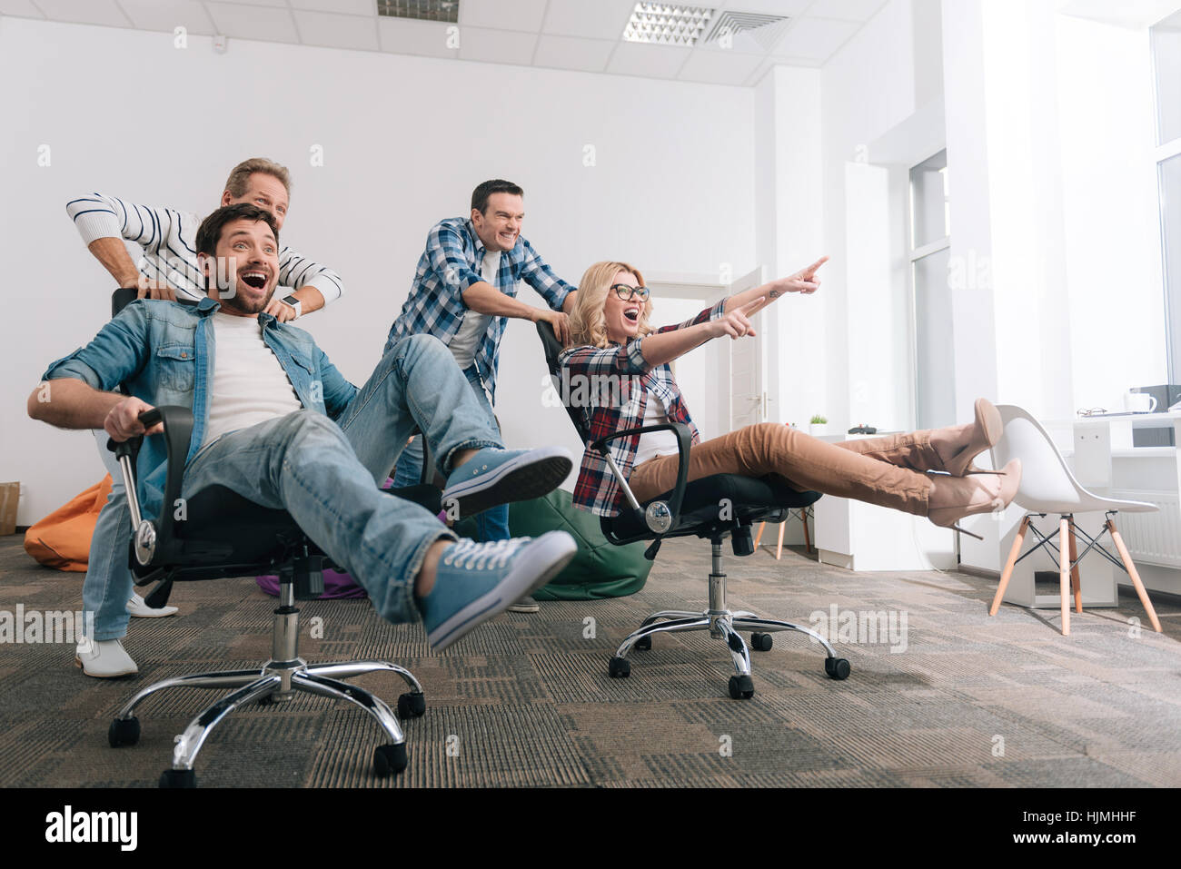 Swivel chairs hi-res stock photography and images - Alamy