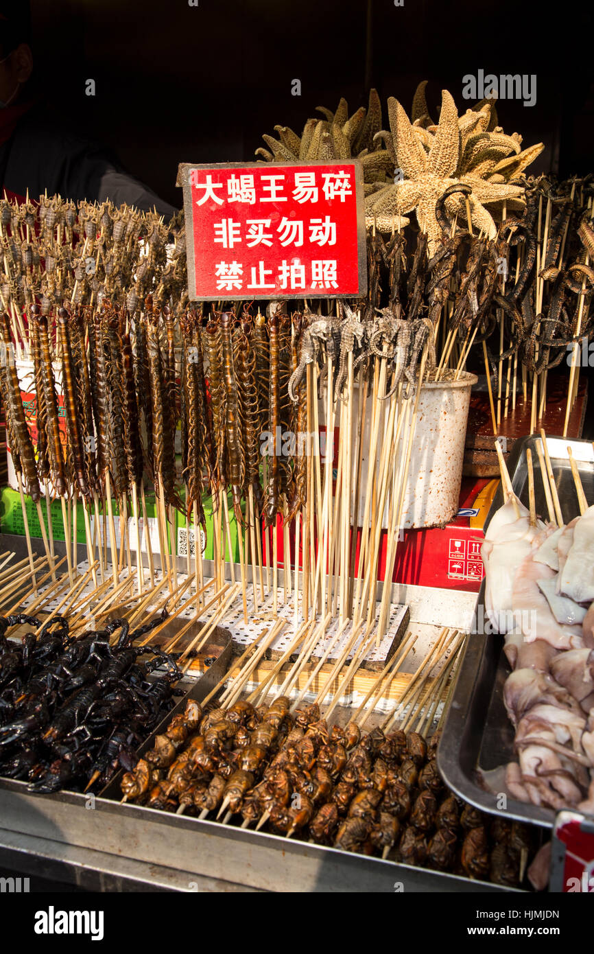 Unusual food on sticks Stock Photo - Alamy