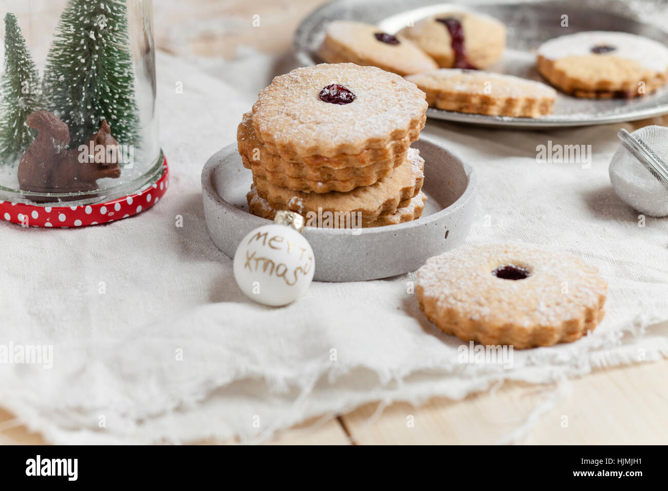 Cranberry cookies jam on hi-res stock photography and images - Alamy