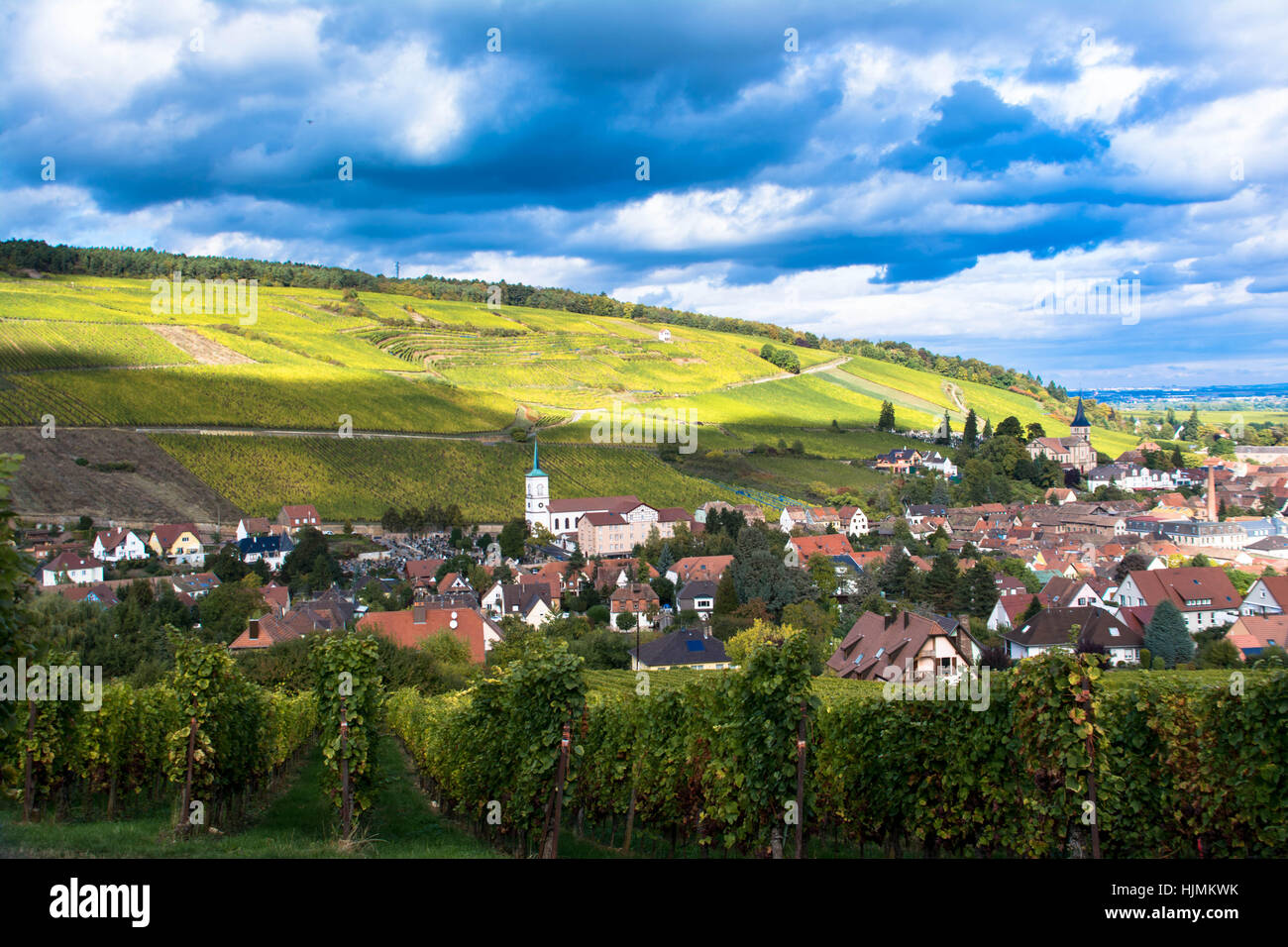 Village of Barr in Alsace, France Stock Photo - Alamy