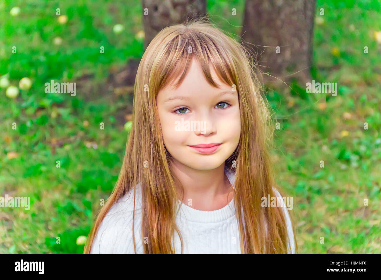 Hair cute girl hi-res stock photography and images - Alamy