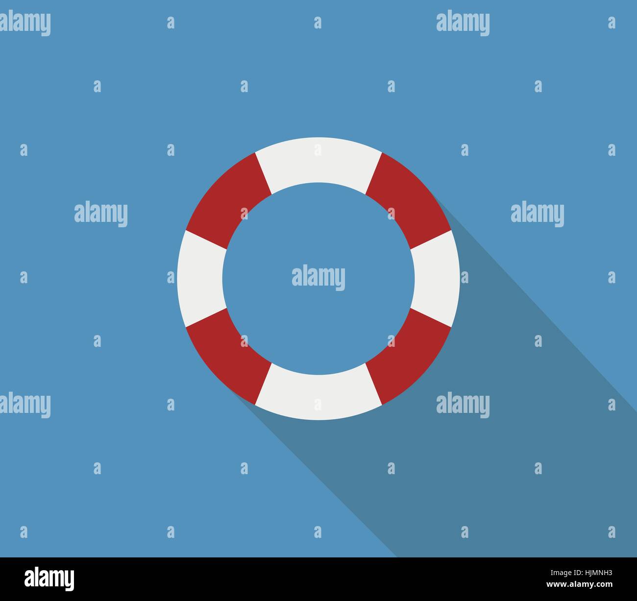 Life saving ring white background Stock Vector Images - Alamy