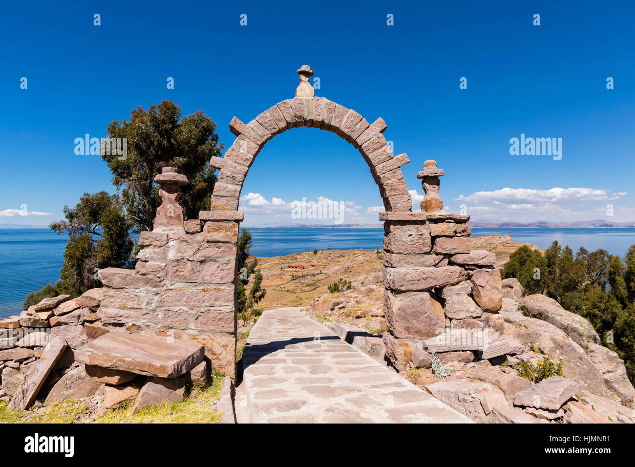 Lake titicaca gate hi-res stock photography and images - Alamy