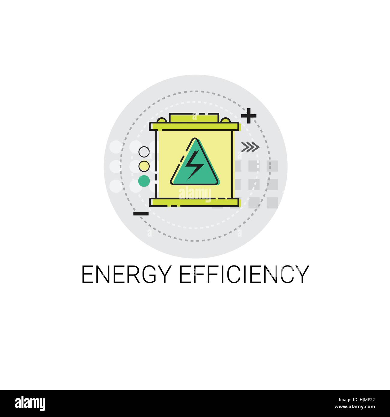 Energy Efficiency Power Save Invention Stock Vector Image & Art - Alamy