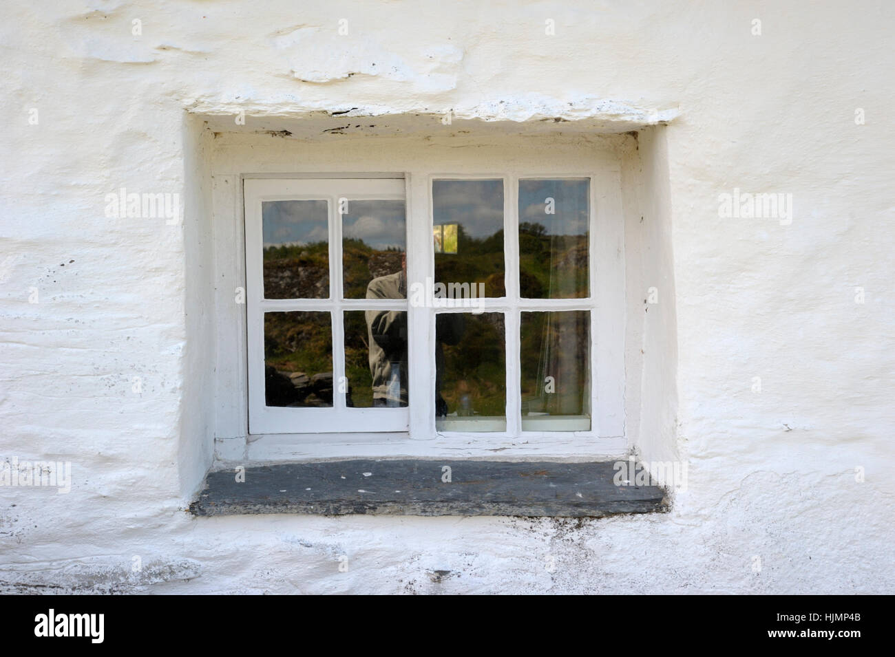 Horizontal Sash Window Stock Photo - Alamy