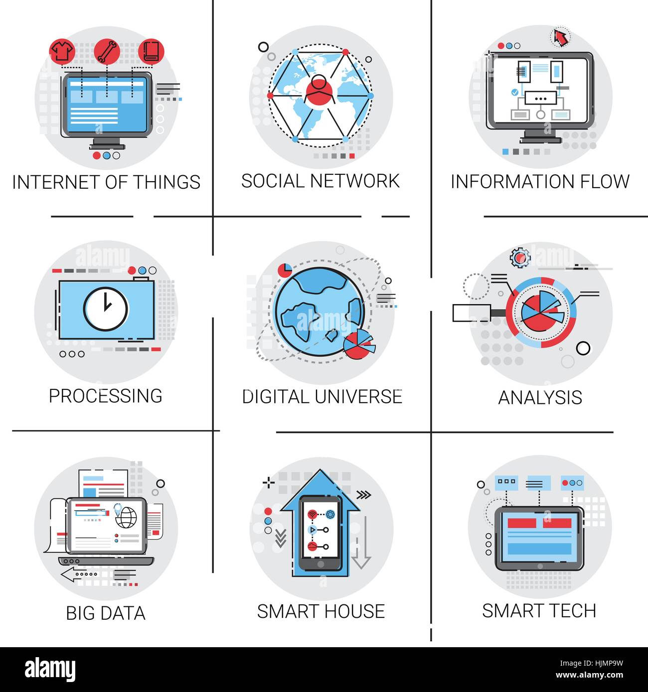 Smart house technology icon drawn hi-res stock photography and images ...