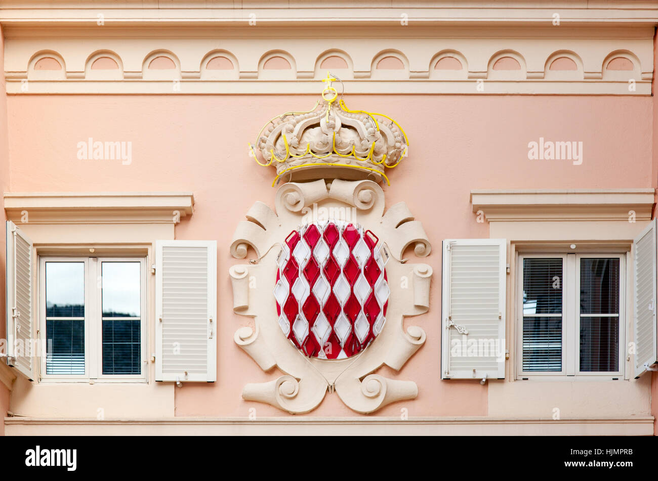 emblem, europe, flag, banner, national, country, monaco, nation ...