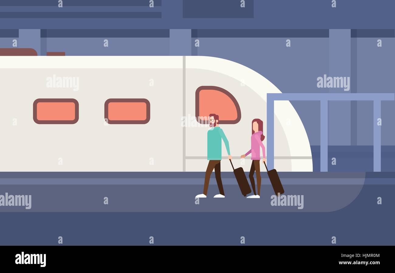 People Passengers Subway Tram Modern City Public Transport, Underground ...