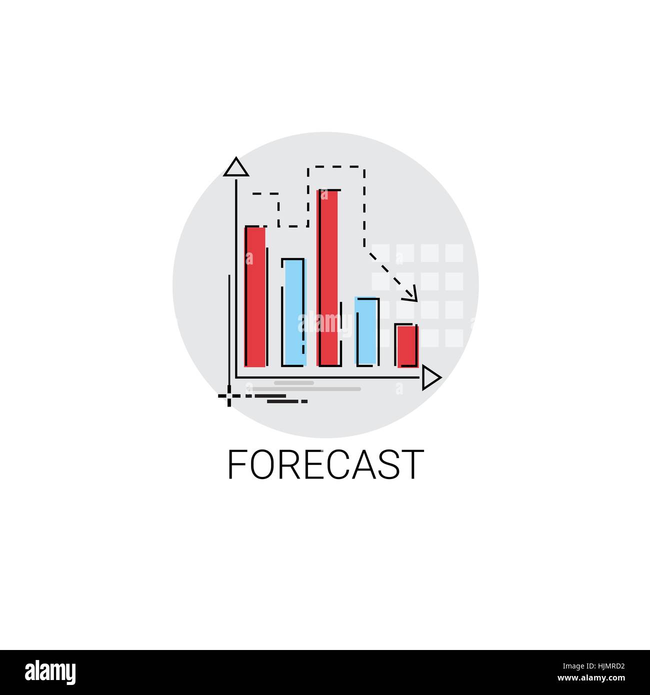 Sales forecast Stock Vector Images - Alamy