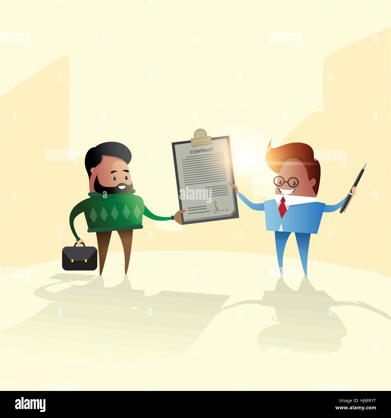 Signature folder Stock Vector Images - Alamy