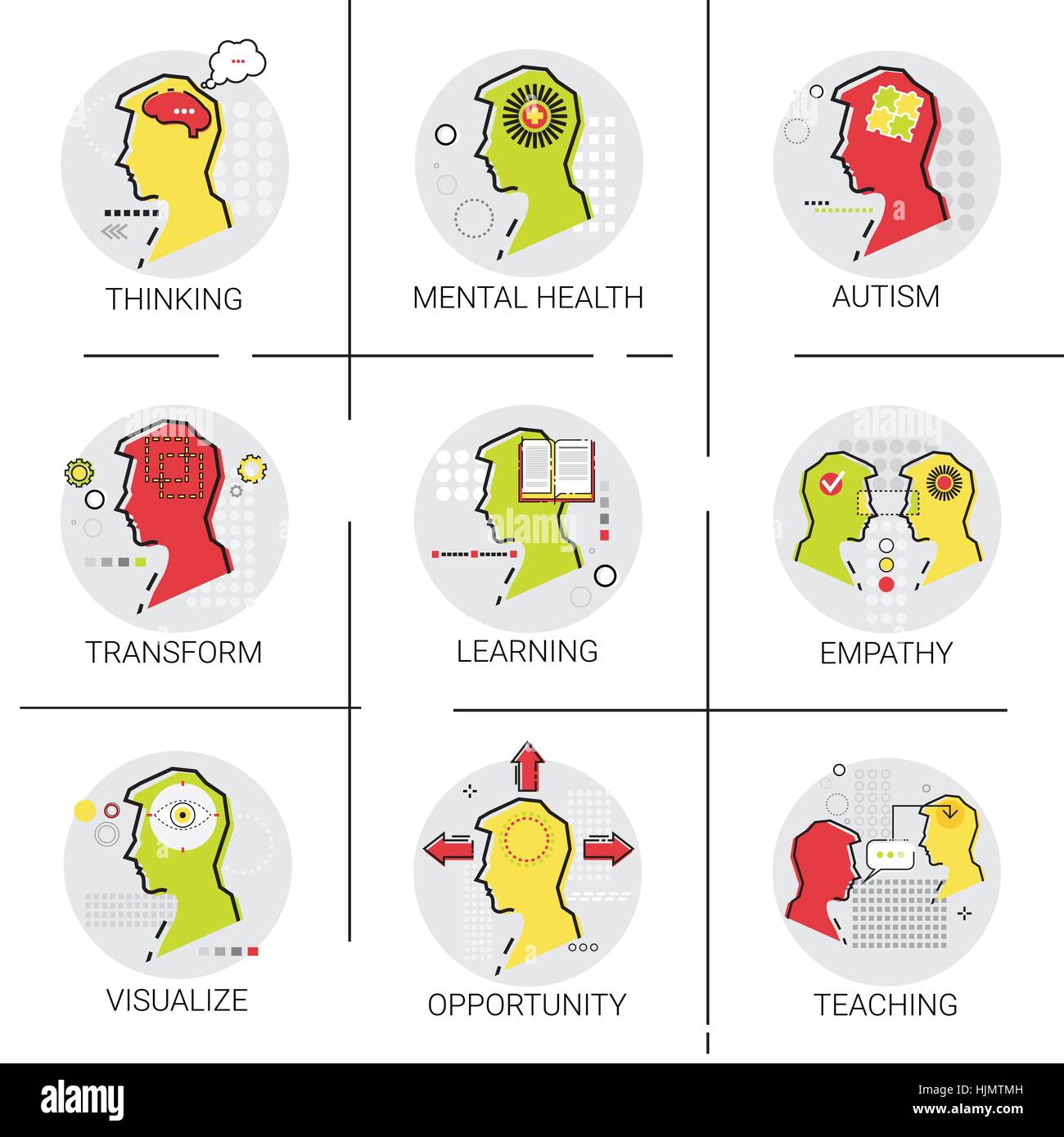 Autism Mental Health Brain Activity, People Feeling, Knowledge Learning ...