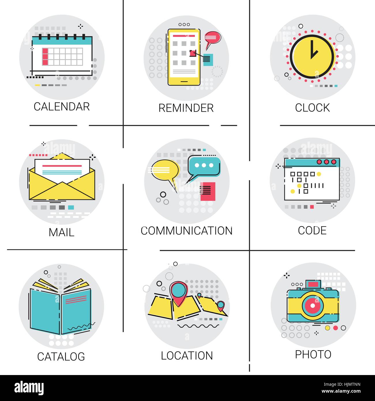 Catalog Clock Calendar Reminder Navigation Location Application Coding ...