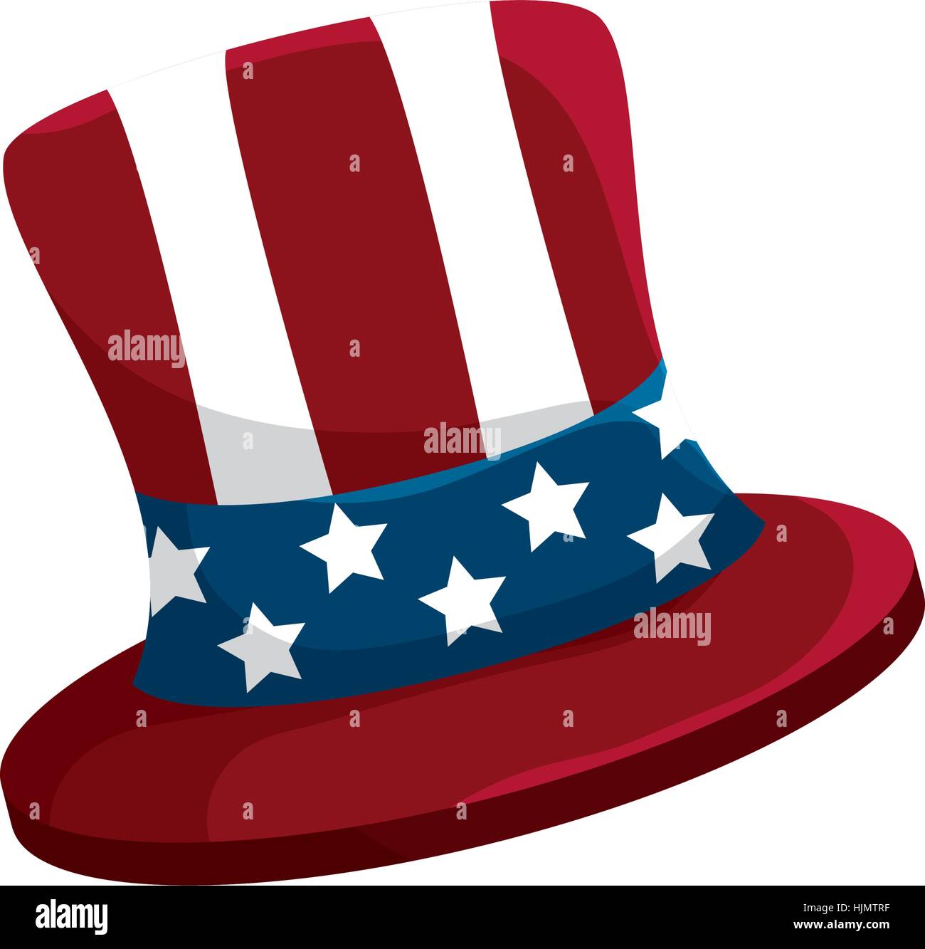 united states of america hat vector illustration design Stock Vector ...
