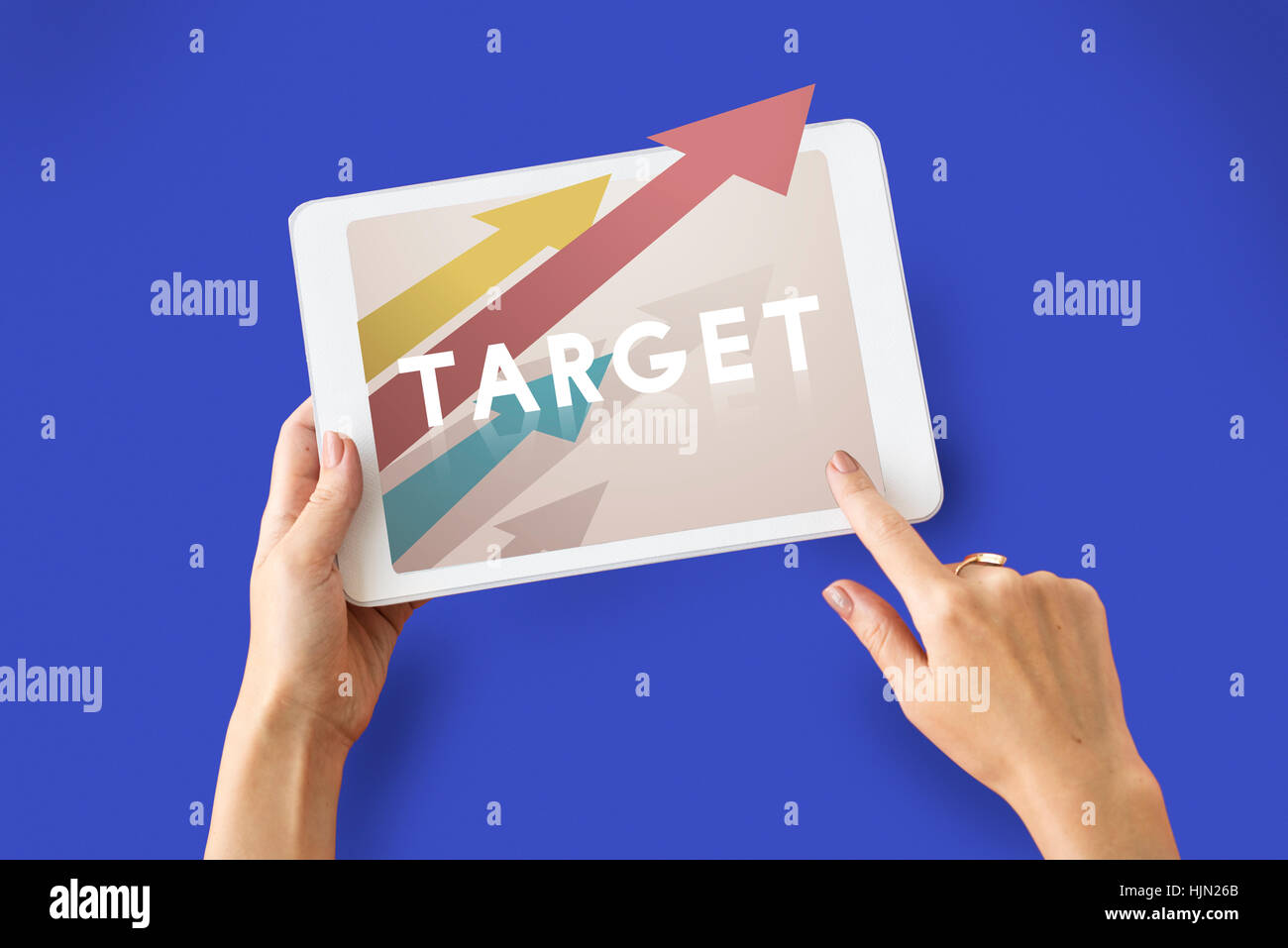 Target Improvement Challenge Icon Concept Stock Photo - Alamy