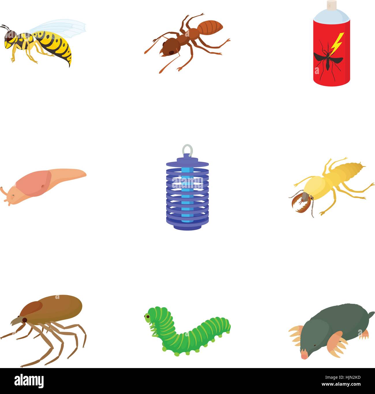 Dead wasp cartoon hi-res stock photography and images - Alamy