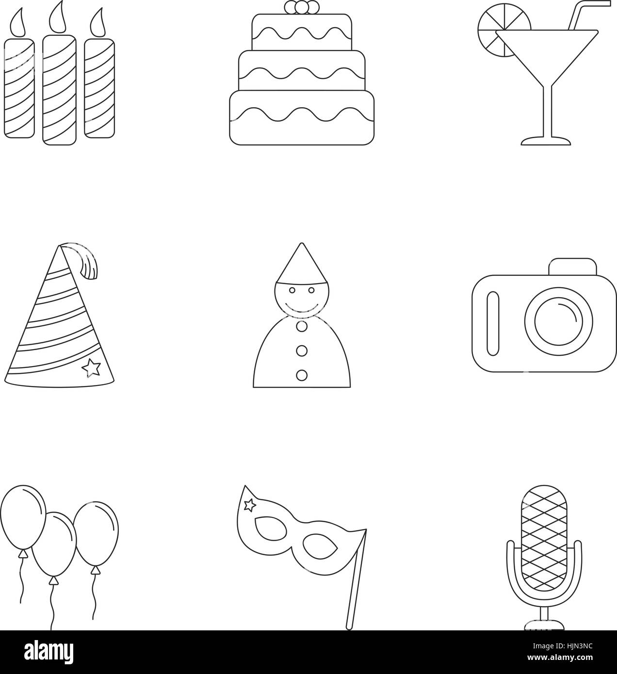 Party is nice Black and White Stock Photos & Images - Alamy