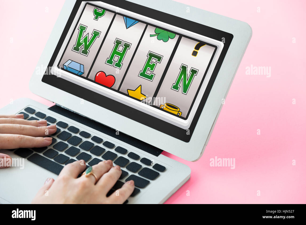 Slot Bingo Words Graphic Concept Stock Photo - Alamy