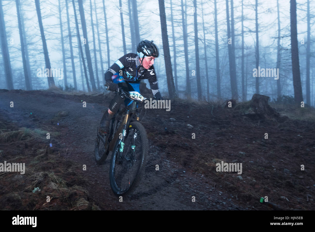 Contestants tough it out in the 2017 Strathpuffer race in the Scottish ...