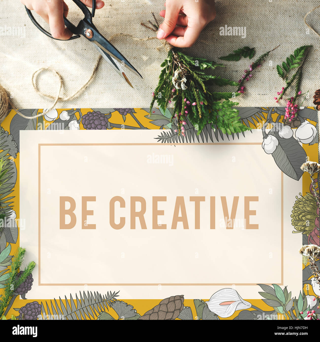 Fresh Ideas Design Be Creative Inspiration Concept Stock Photo - Alamy